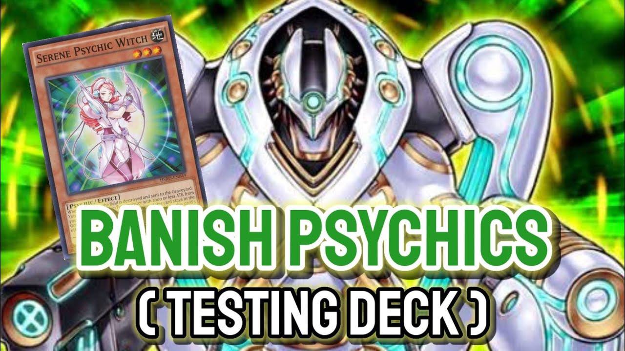 YGOPRO - Banish Psychics | Testing Deck - YouTube
