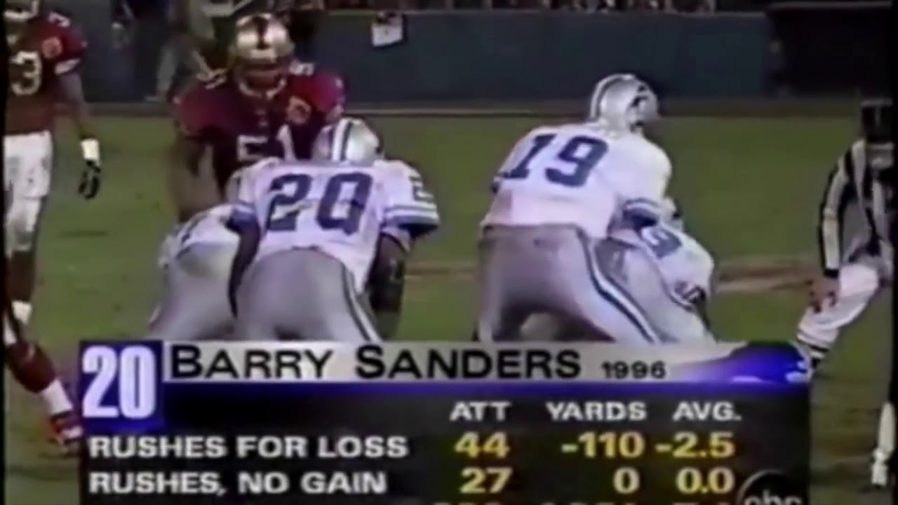 Barry Sanders highlights - YouTube