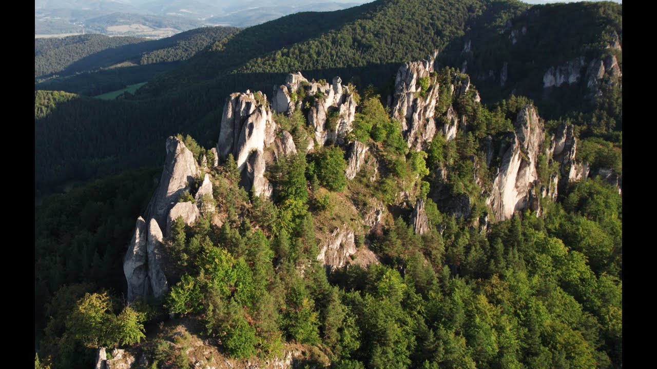 Súľovské skaly-Sulov rocks -Slovakia -- Drone footage - YouTube
