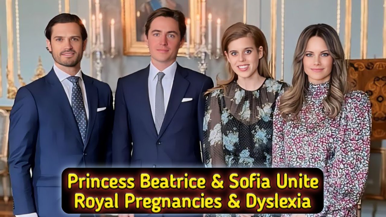 Princess Beatrice & Princess Sofia Unite for Dyslexia Awareness: Royal Advocacy - YouTube
