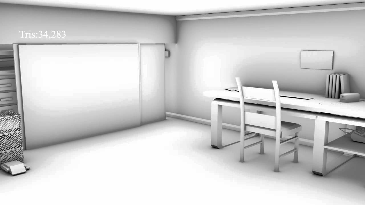Maya 3D room - YouTube