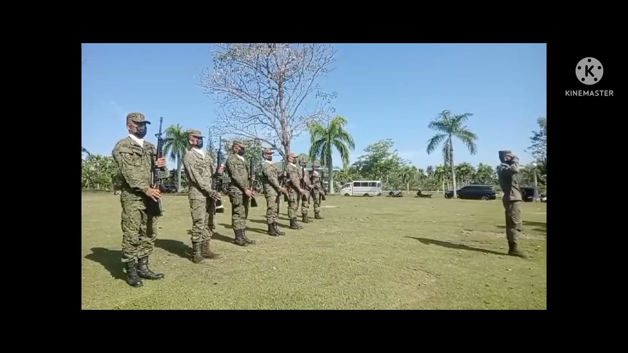 Charlie coy, 21 gun salute - YouTube