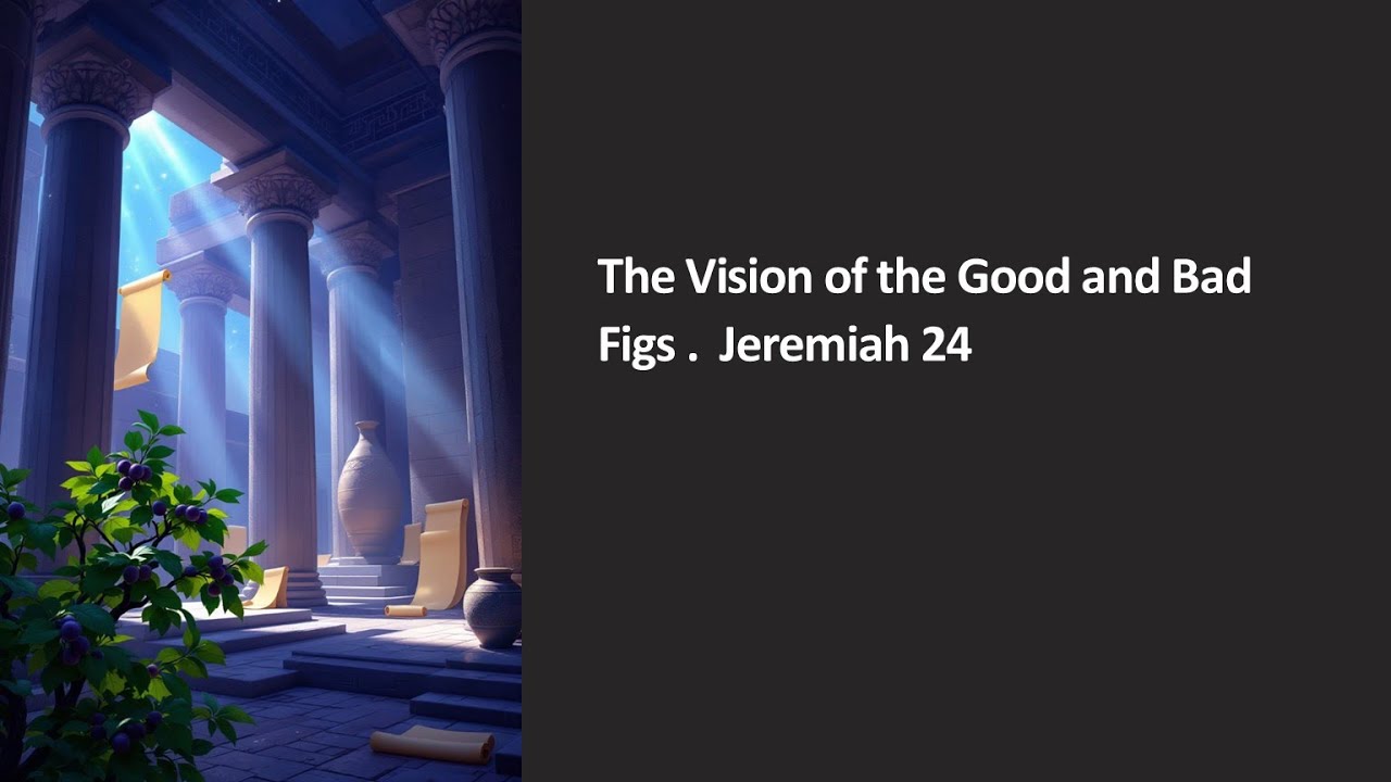 The Vision of the Good and Bad Figs(Jeremiah 24) | December 29, 2024 ...