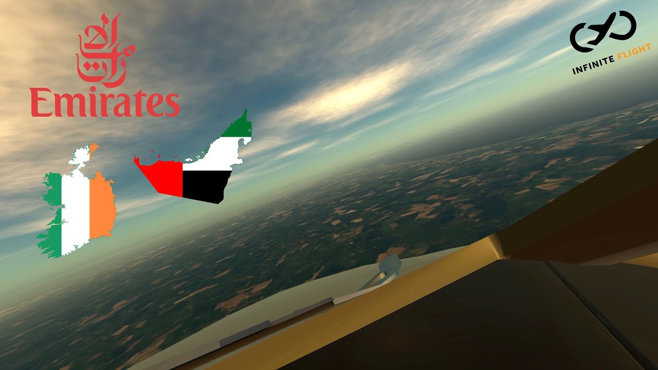 Infinite Flight - SINGLESHOT - Dublin to Dubai | Emirates | Boeing 777 ...