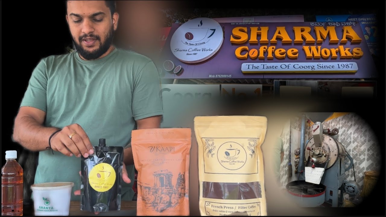 Exploring Sharma coffee Works 🔥 ️#coffee #kodagu #coorg #kodavavalaga #tea #coffeelover # ...
