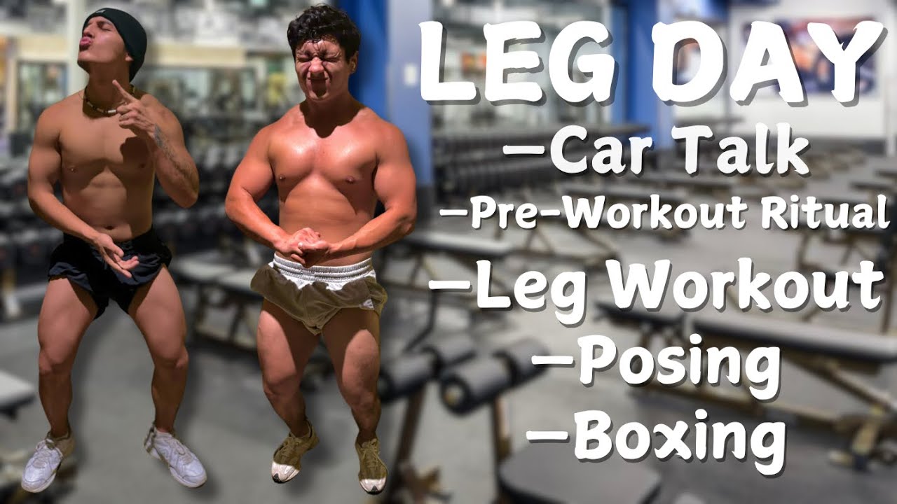 Not Your Typical Gym Bro Leg Day - YouTube