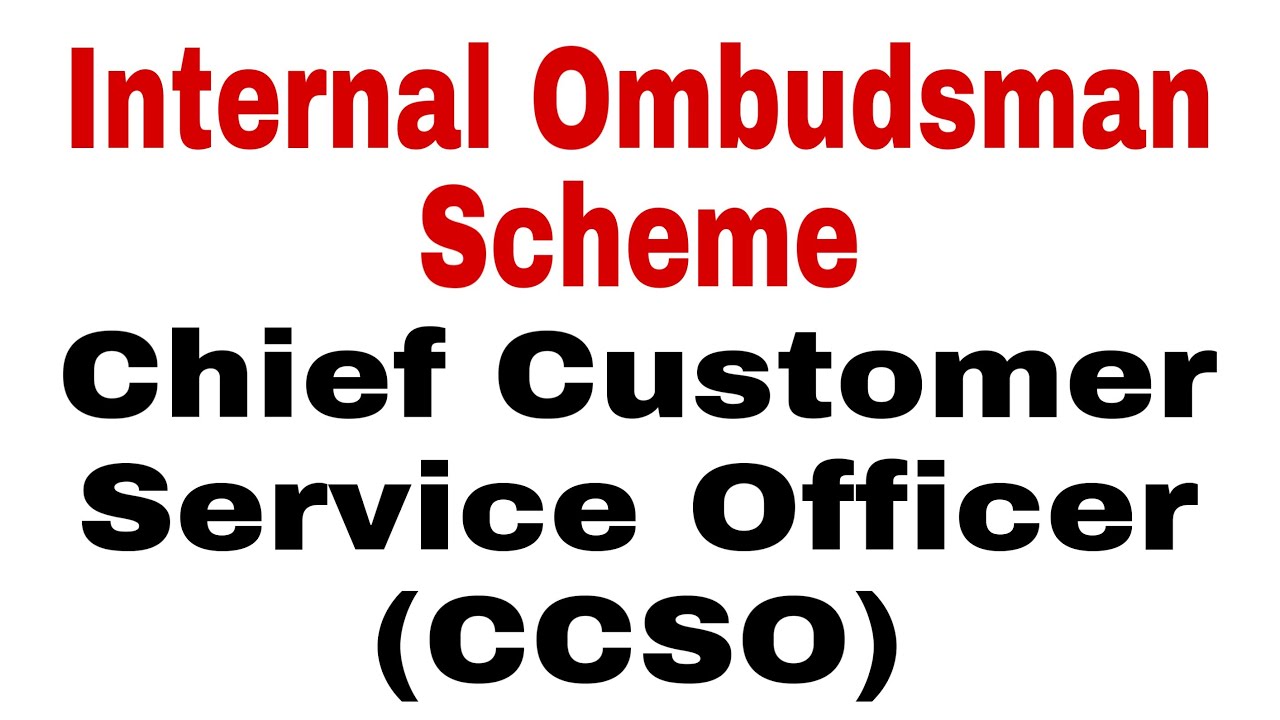 Internal Ombudsman Scheme || CCSC Full Form || Points For Bank Exams ...