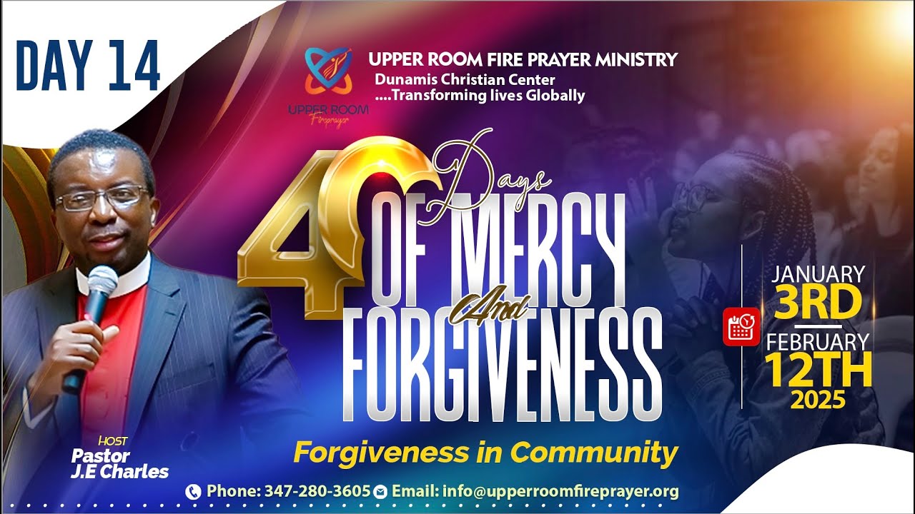 Day 14: Forgiveness in Community with Pastor J.E. Charles - YouTube