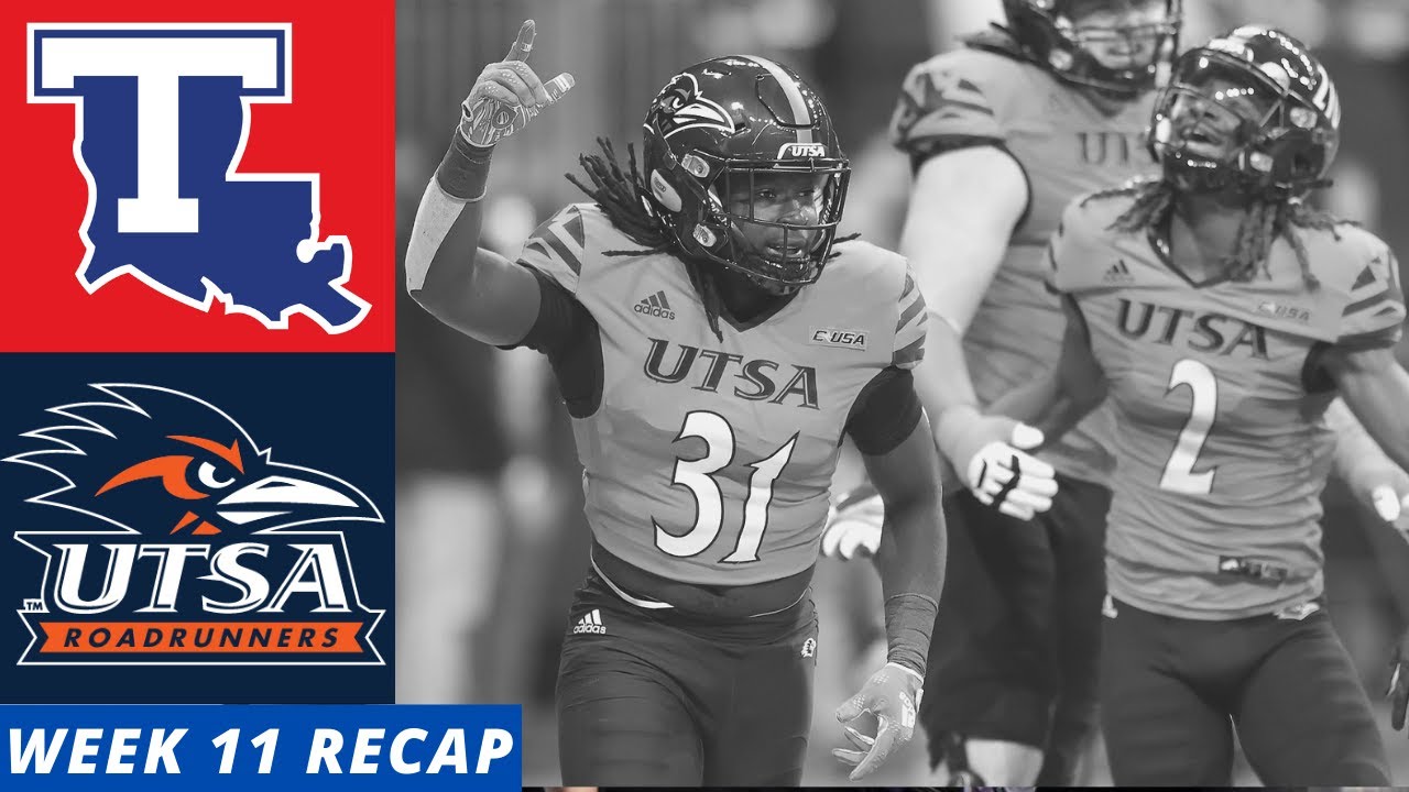 UTSA Crushes LA Tech, Gains Share of CUSA Title | College Football Week ...