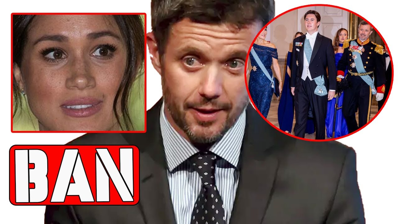 NOT WELCOME! Meg Shocked As Frederik + Mary Ban Sussexes From Prince ...