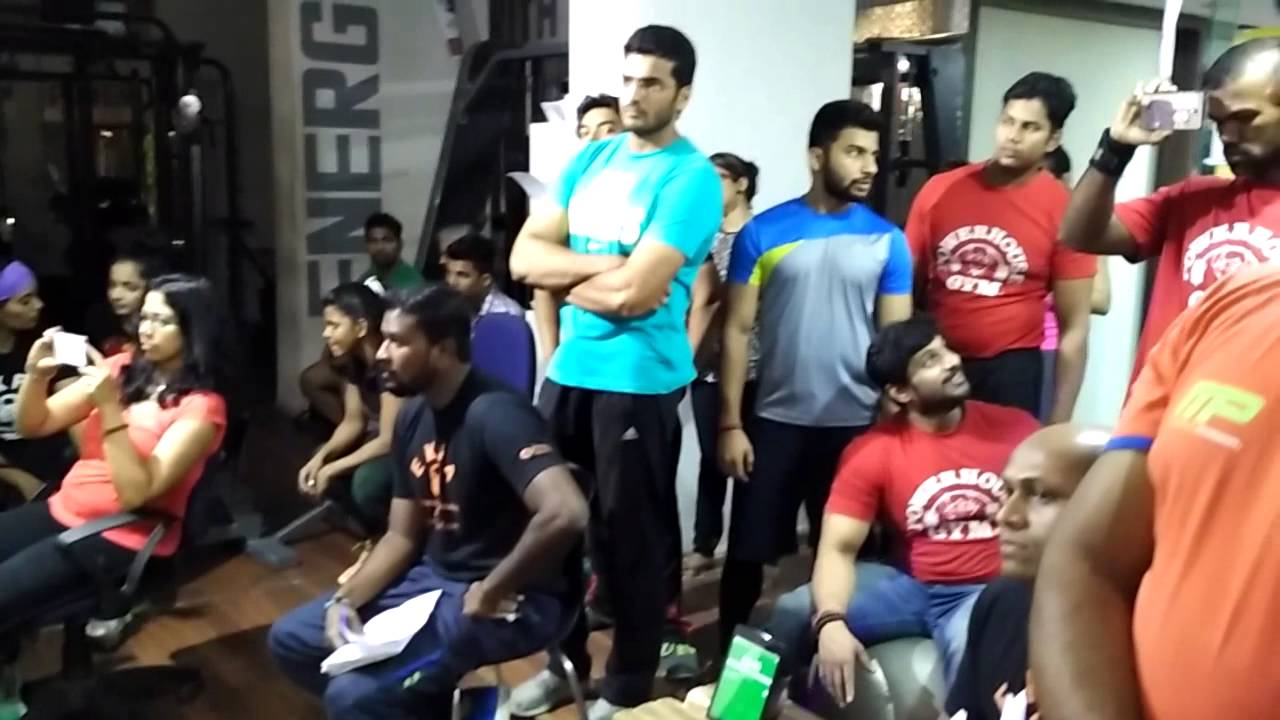 Neel performed 1st championship 16 kg 56 reps clean pushpress - YouTube