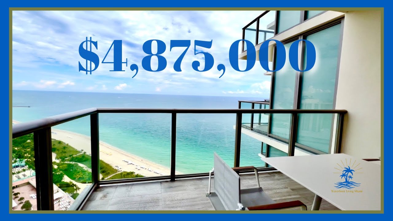 Sneak Peak: INSIDE a Beachfront Condo at the St. Regis Bal Harbour ...