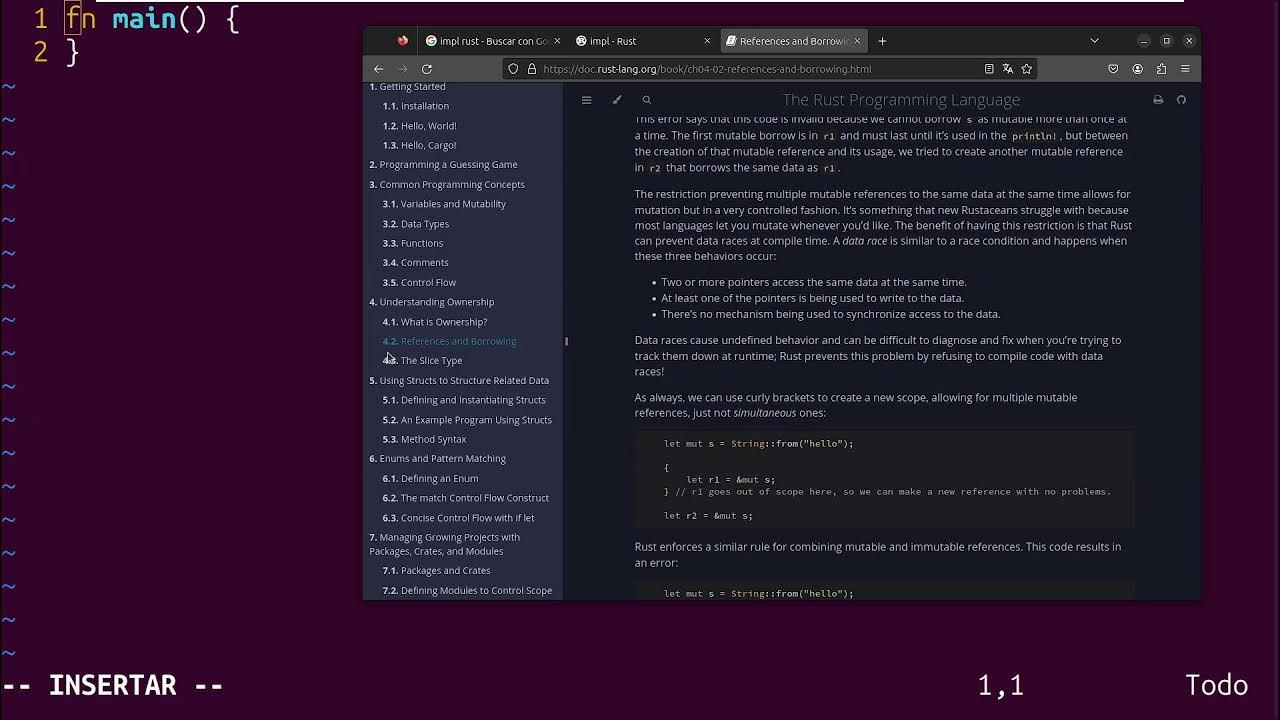 Aprendiendo Rust para crear aplicaciones GTK con Rust. - YouTube