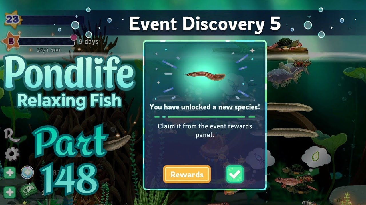 🐟 Pondlife - Relaxing Fish Game Walkthrough Part 148 | Mobile Gameplay ...