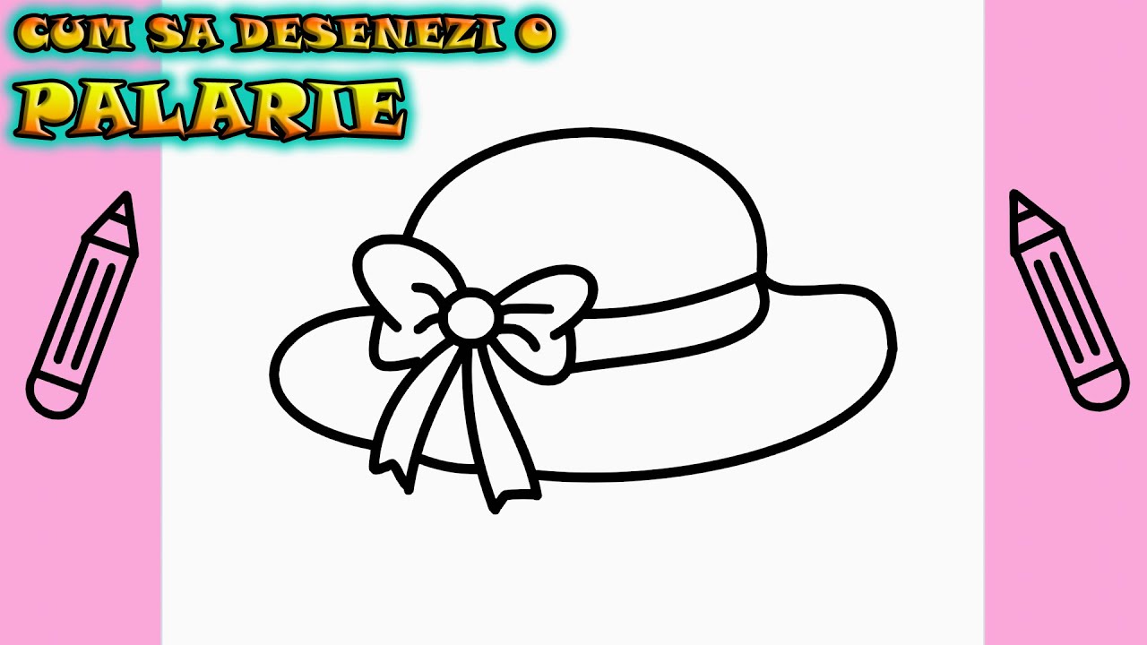 Cum Sa Desenezi O PALARIE | Deseneaza Singur | Invata Usor sa Desenezi ...