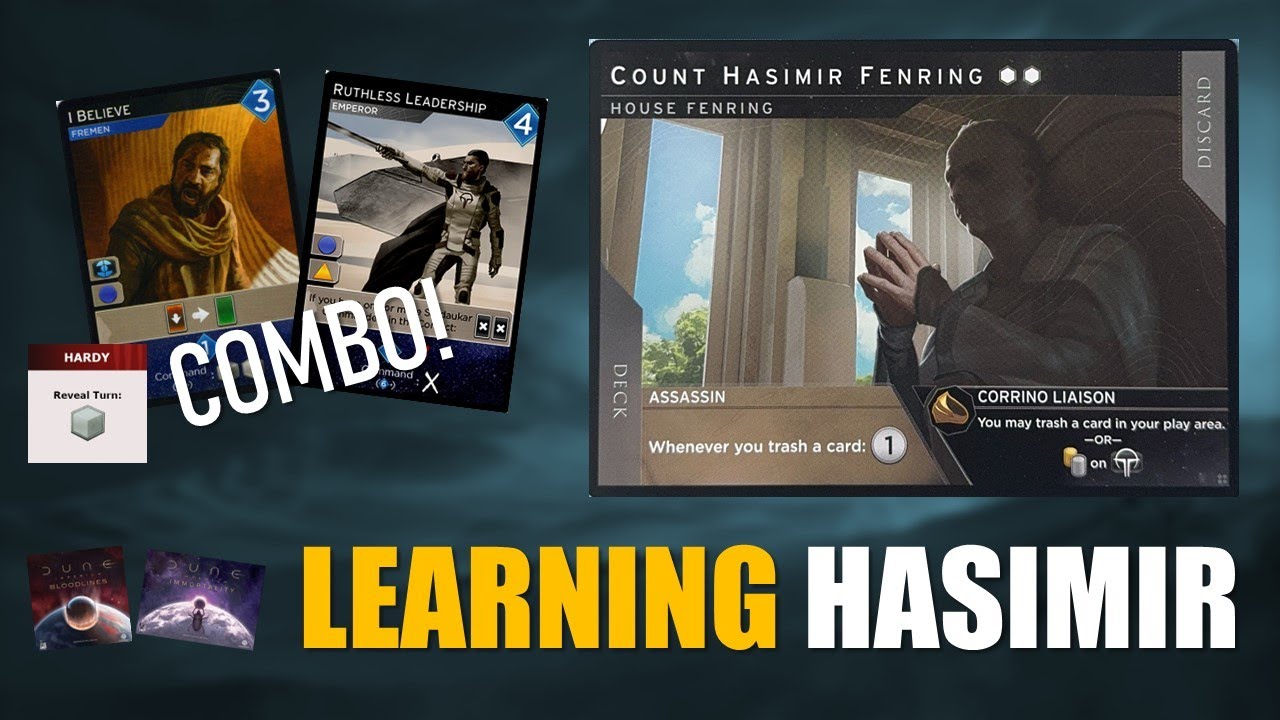 Dune Imperium: Bloodlines Immortality | Learning to play Hasimir ...