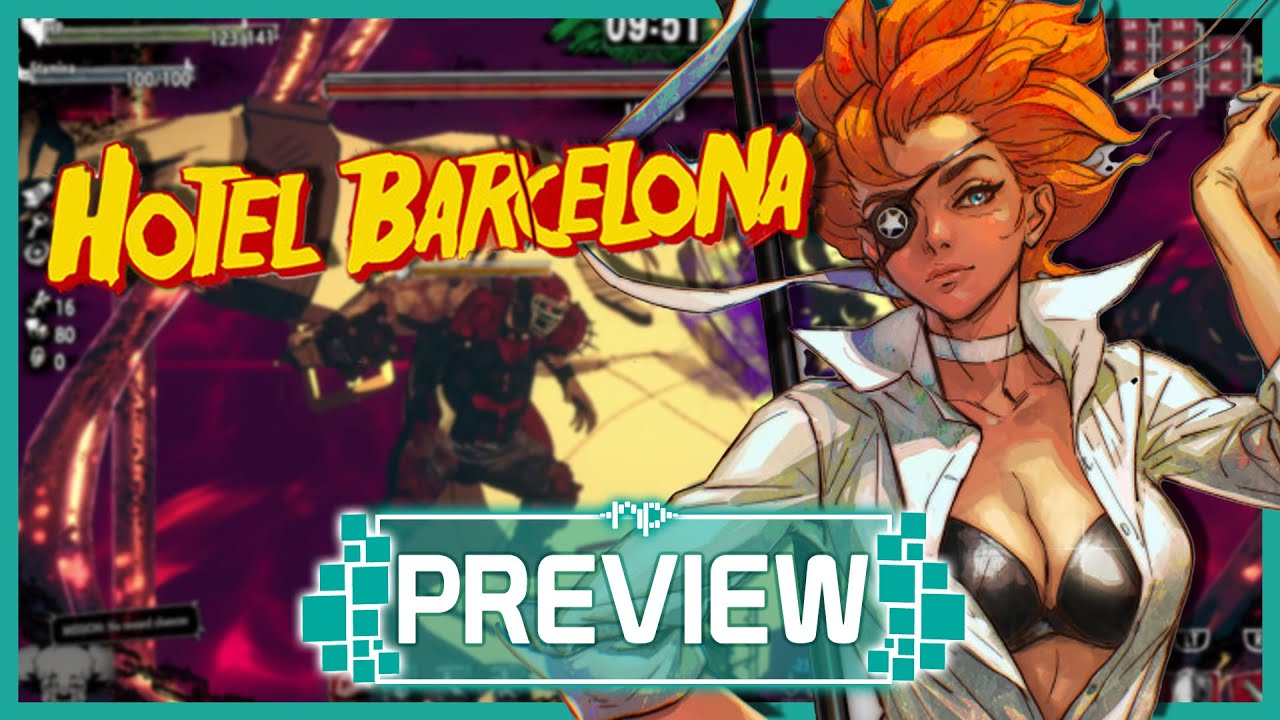 Hotel Barcelona Preview - A Quality Roguelike, That Needs Some Refinement - YouTube