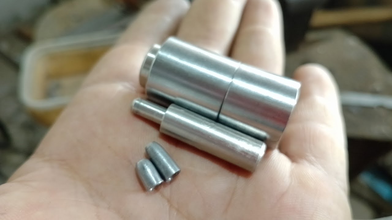 timah pemberat pancing - YouTube