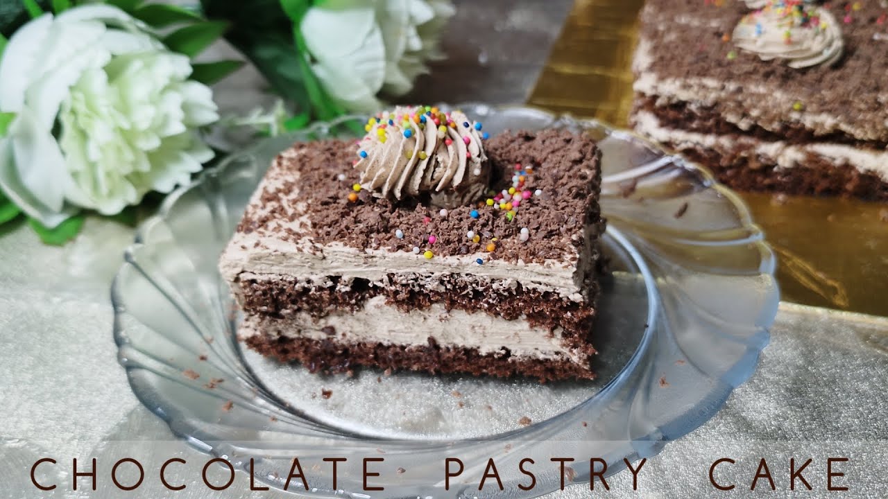 Chocolate pastry cake 🍫🍰 | How to make chocolate pastry cake | pastry ...