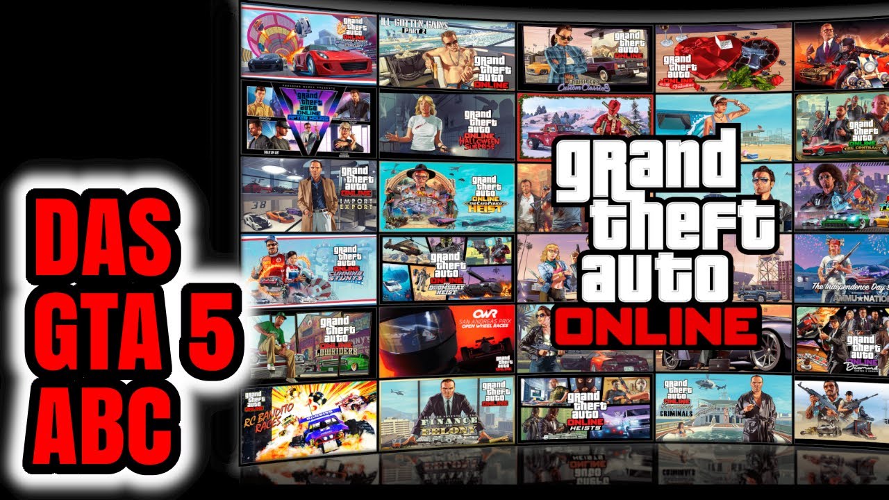 Das GTA ABC : Von A bis Z durch Los Santos - GTA 5 Online Deutsch - YouTube
