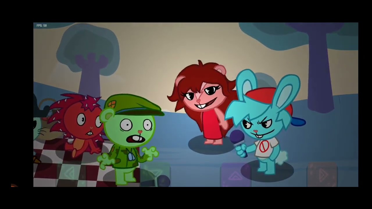 friday night funkin boyfriend vs flippy happy tree funkers - YouTube