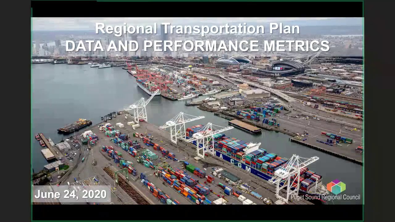 Regional Transportation Plan (RTP): Data and Performance Metrics - June ...