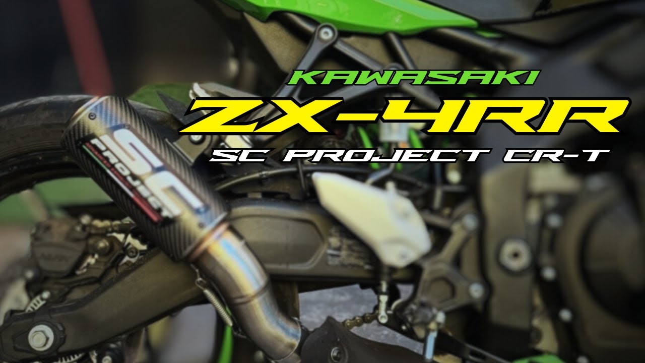 ZX4RR CON SC PROJECT CRT - NUEVO ESCAPE 🔥 - YouTube