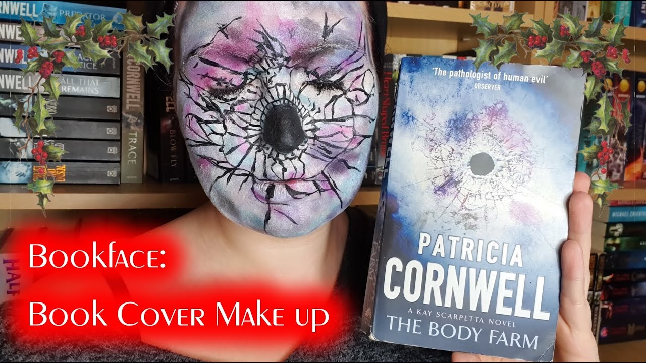 Bookface: I Put a Book Cover on my Face - Bookmas Day 18 - YouTube