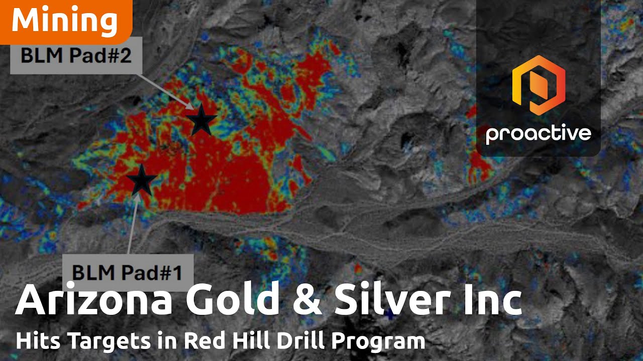 Gold Arizona Map