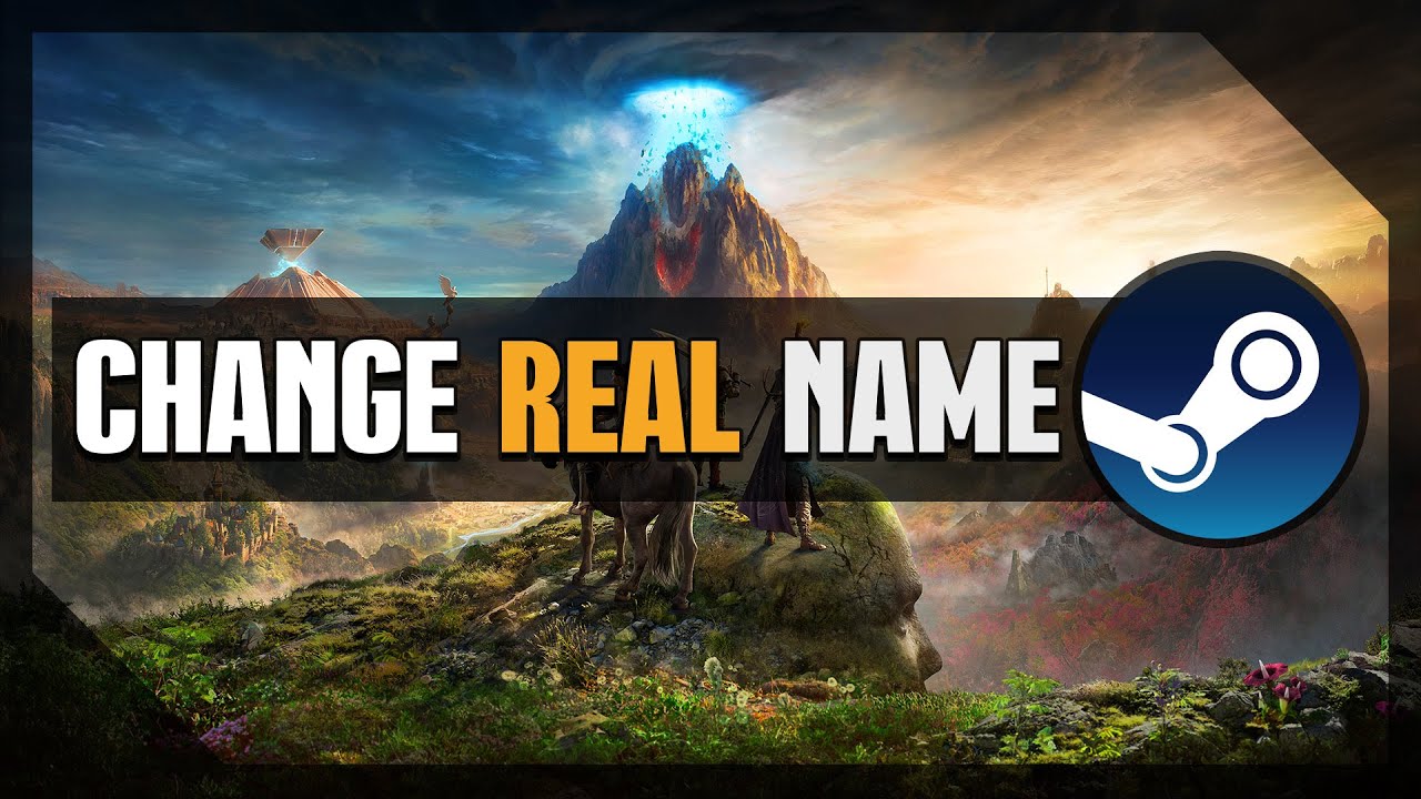 How To Change Steam Real Name in 2025. - YouTube