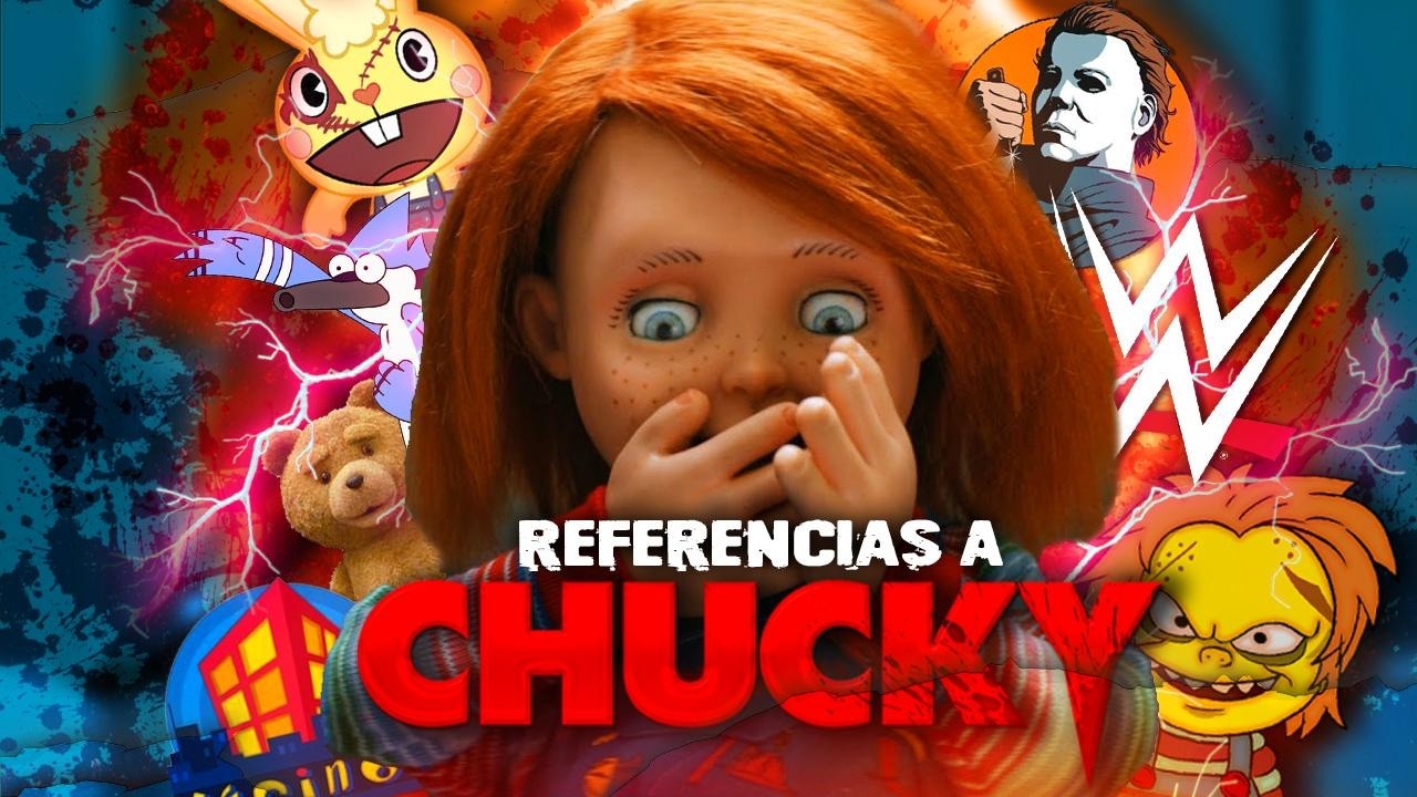 TODAS las apariciones de CHUCKY en Los Simpson, WWE ¡Y más! - YouTube