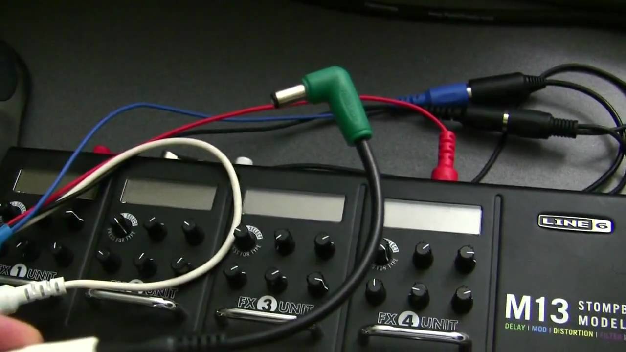 Line 6 M13 and PedalSnake hook up demo - YouTube