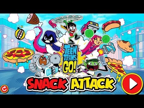 Teen Titans Go - Snack Attack [DC Kids] - Gameplays, Walkthrough - YouTube