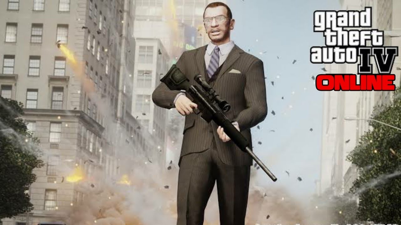 GTA IV Remastered Online | Gang War | 4k @ 60 fps. - YouTube