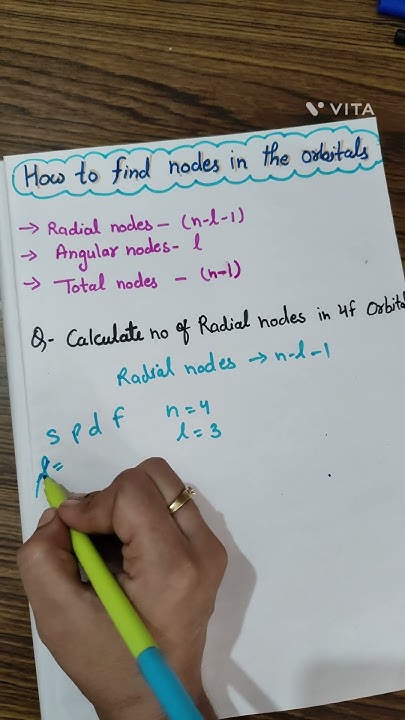 Radial nodes and angular nodes #iitmains #neet #11thchemistry #nodes # ...