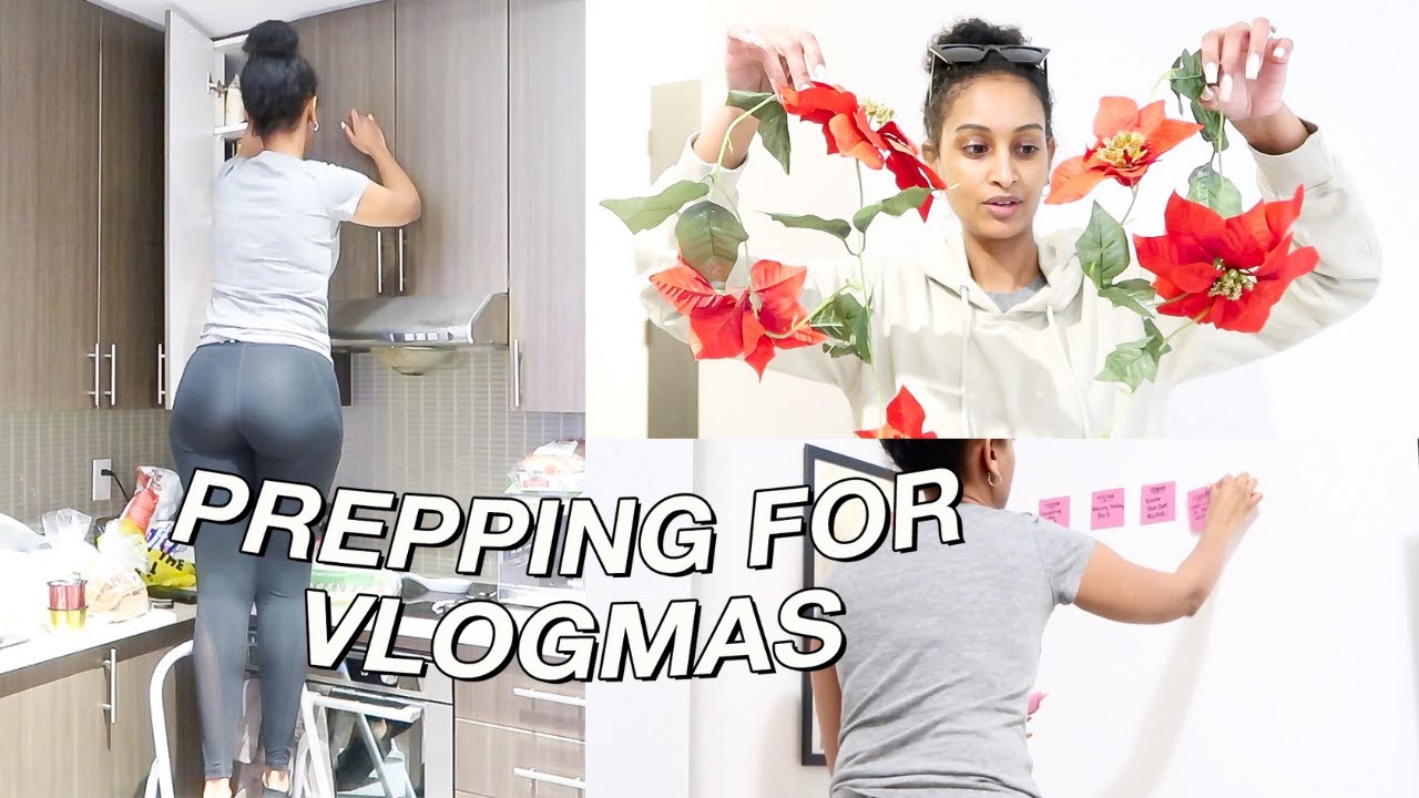 HOW I PLANNED FOR VLOGMAS 2020 weekly vlog Tips on How I plan YouTube ...