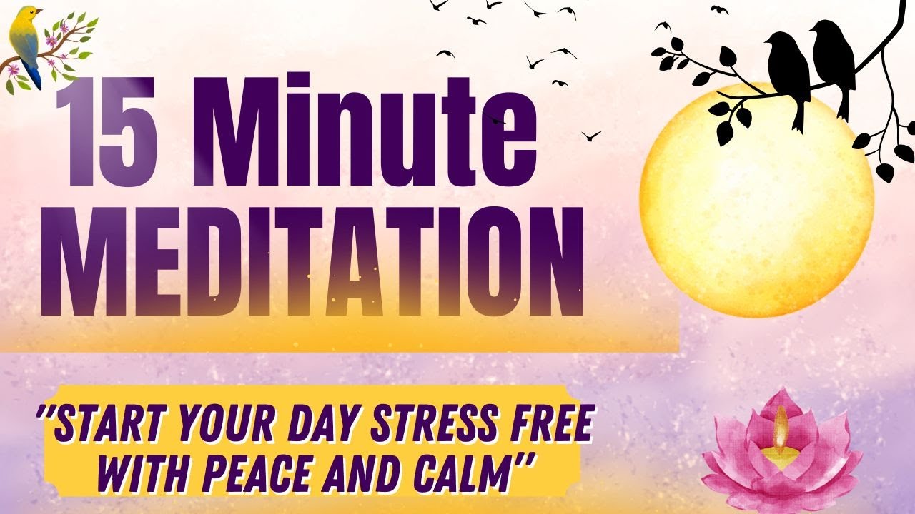 DAILY CALM | QUICK 15 MIN MEDITATION FOR PEACE AND HEALING - YouTube