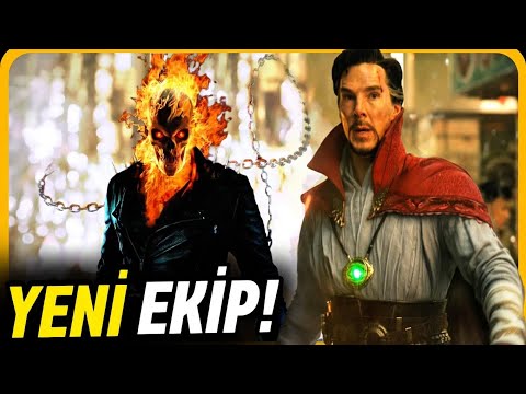 Doctor Strange and Ghost Rider's secret team, \
