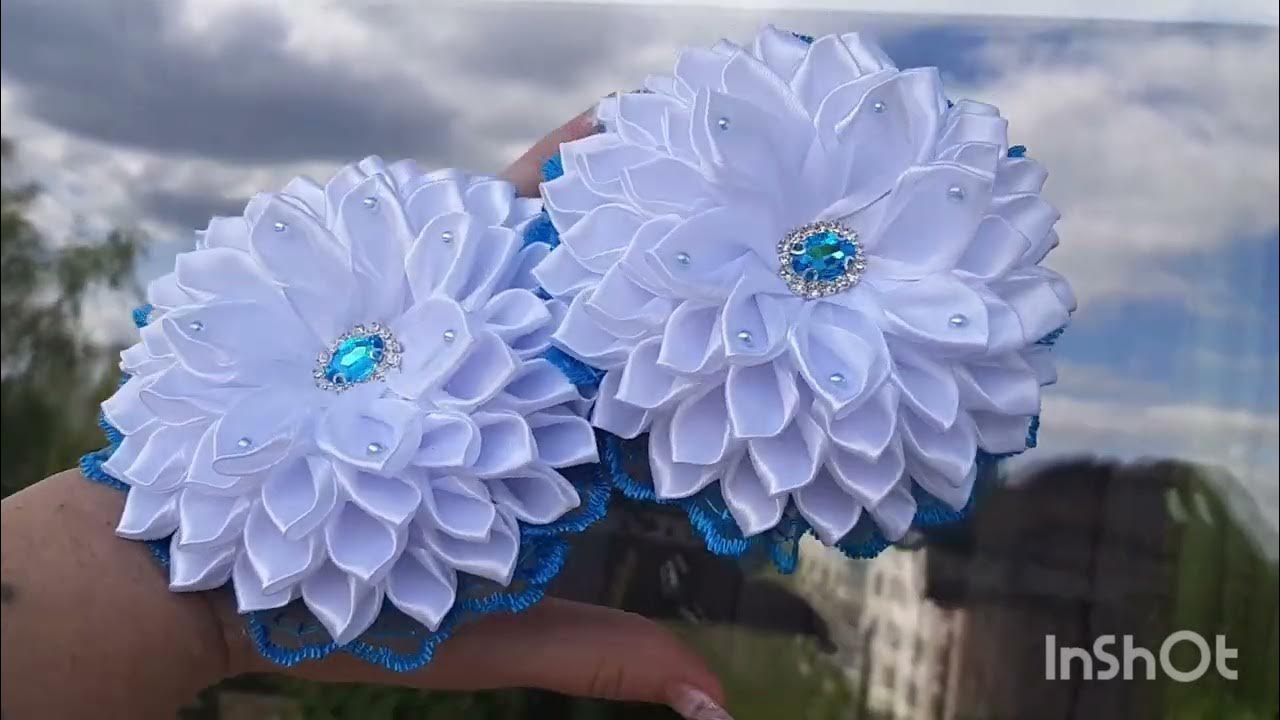 банты ручной работы - YouTube