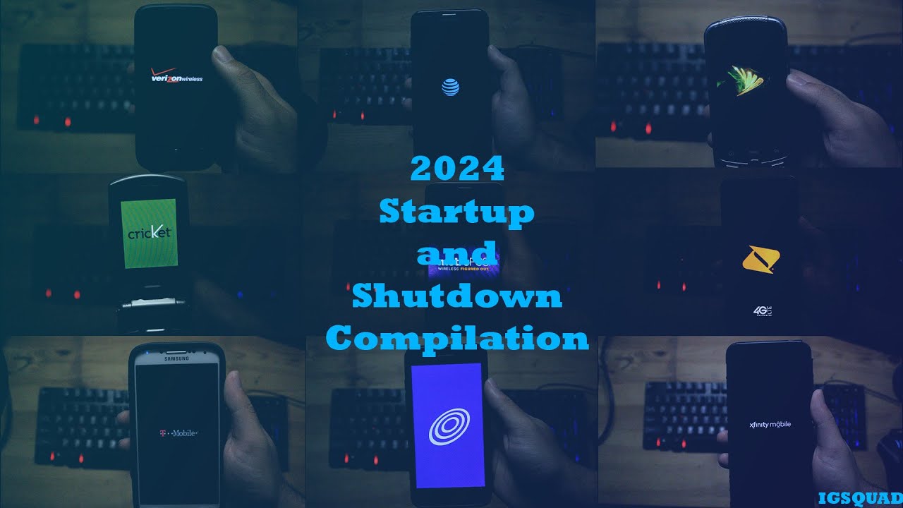 THE ULTIMATE MOBILE DEVICE STARTUP/SHUTDOWN COMPILATION 2024 - YouTube