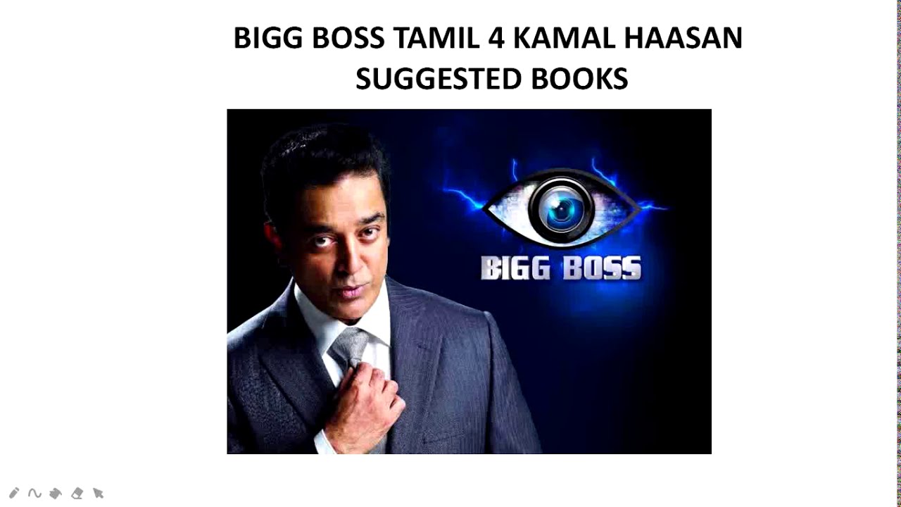 Bigg Boss Tamil Season 4 Kamal Haasan Suggested Books | All Books ...