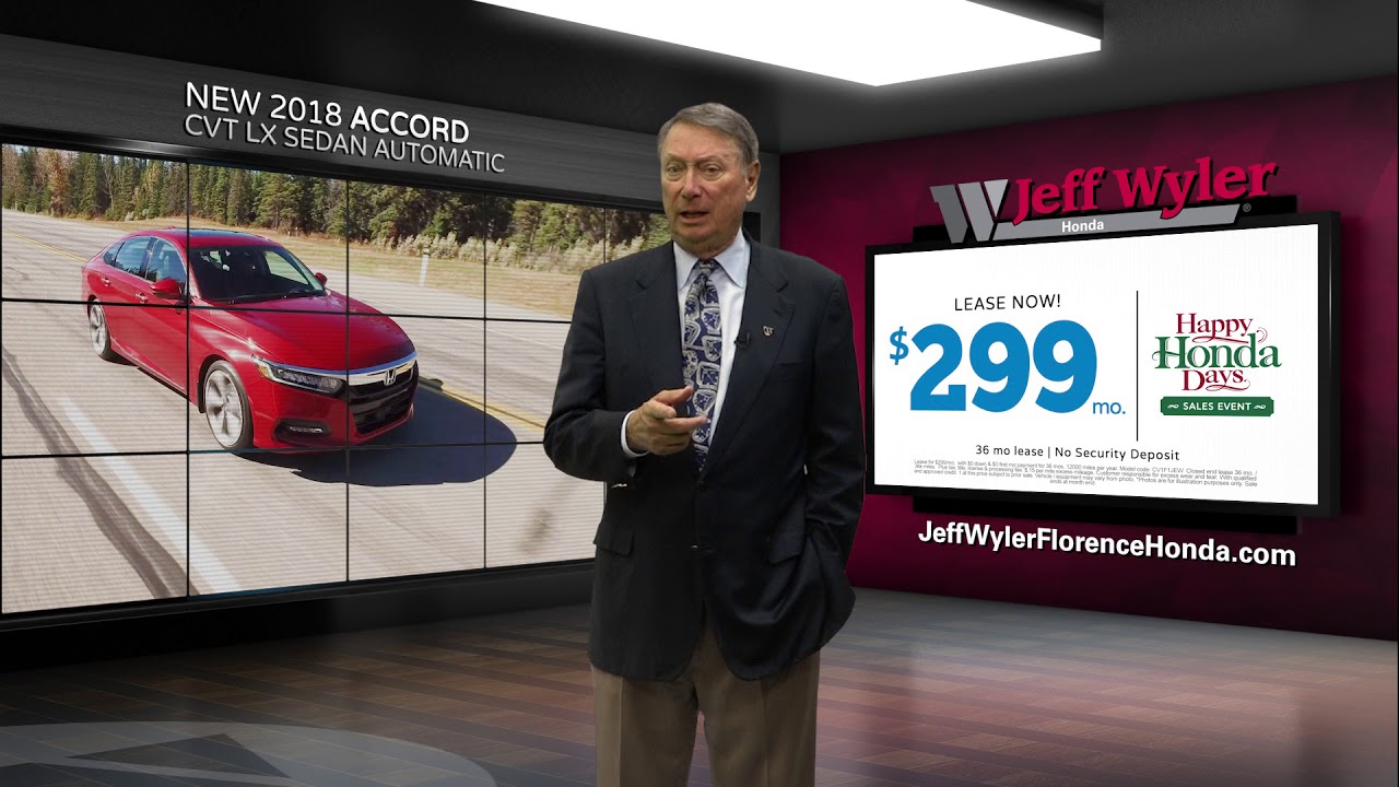 Jeff Wyler Honda in Florence - December 2017 Specials - YouTube