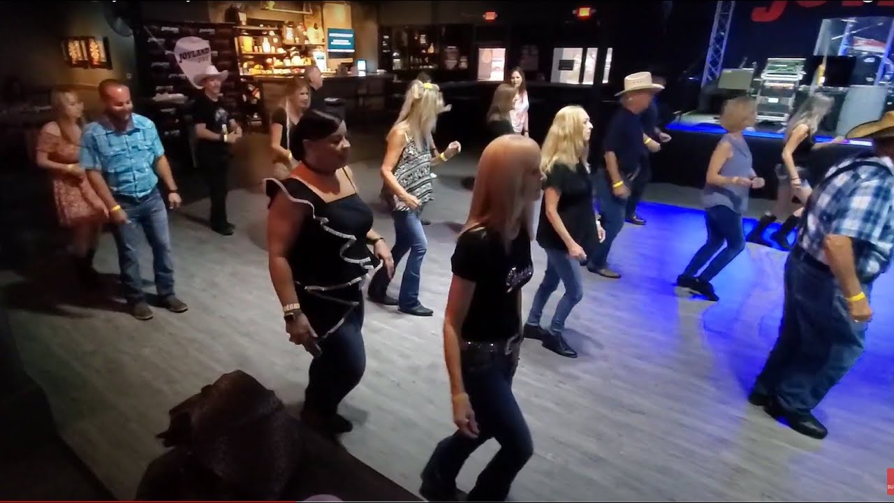 Blake Shelton's, "No Body", country line dance demo - YouTube