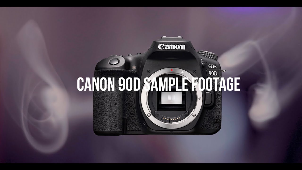 Canon EOS 90D Sample Footage 4K - YouTube