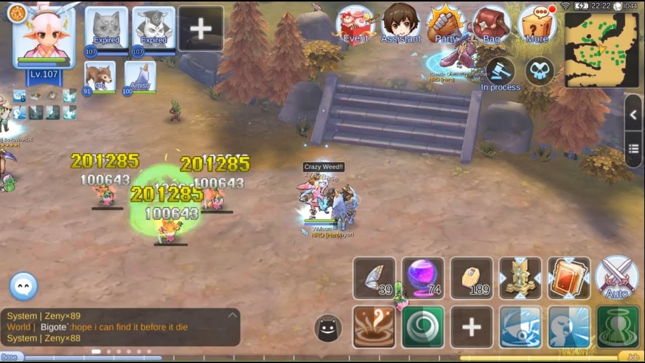 Genetic 1Hit Harpy/Highland Parasite Tanpa Mandragora Card - Ragnarok M ...