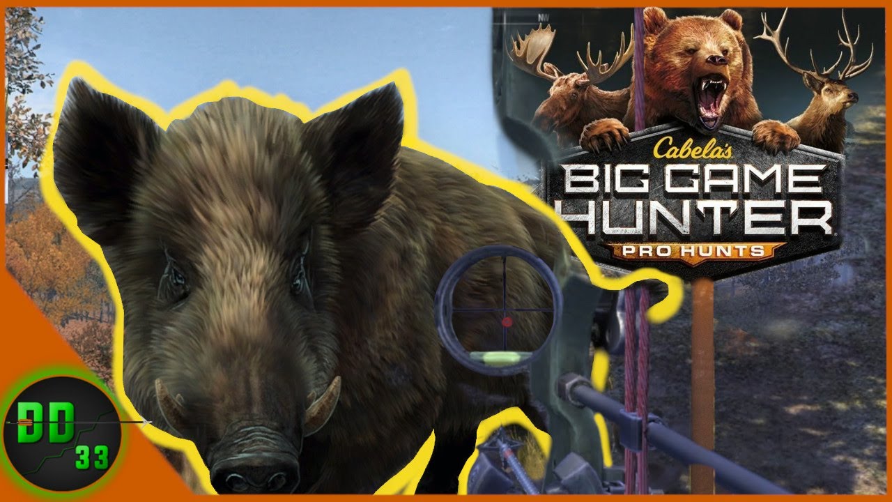 Hunting For The LEGENDARY HOGZILLA! Cabela's Big Game Pro Hunts - YouTube