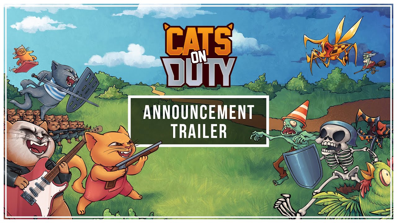 Cats on Duty Announcement Trailer | PS4 & PS5 Games - YouTube