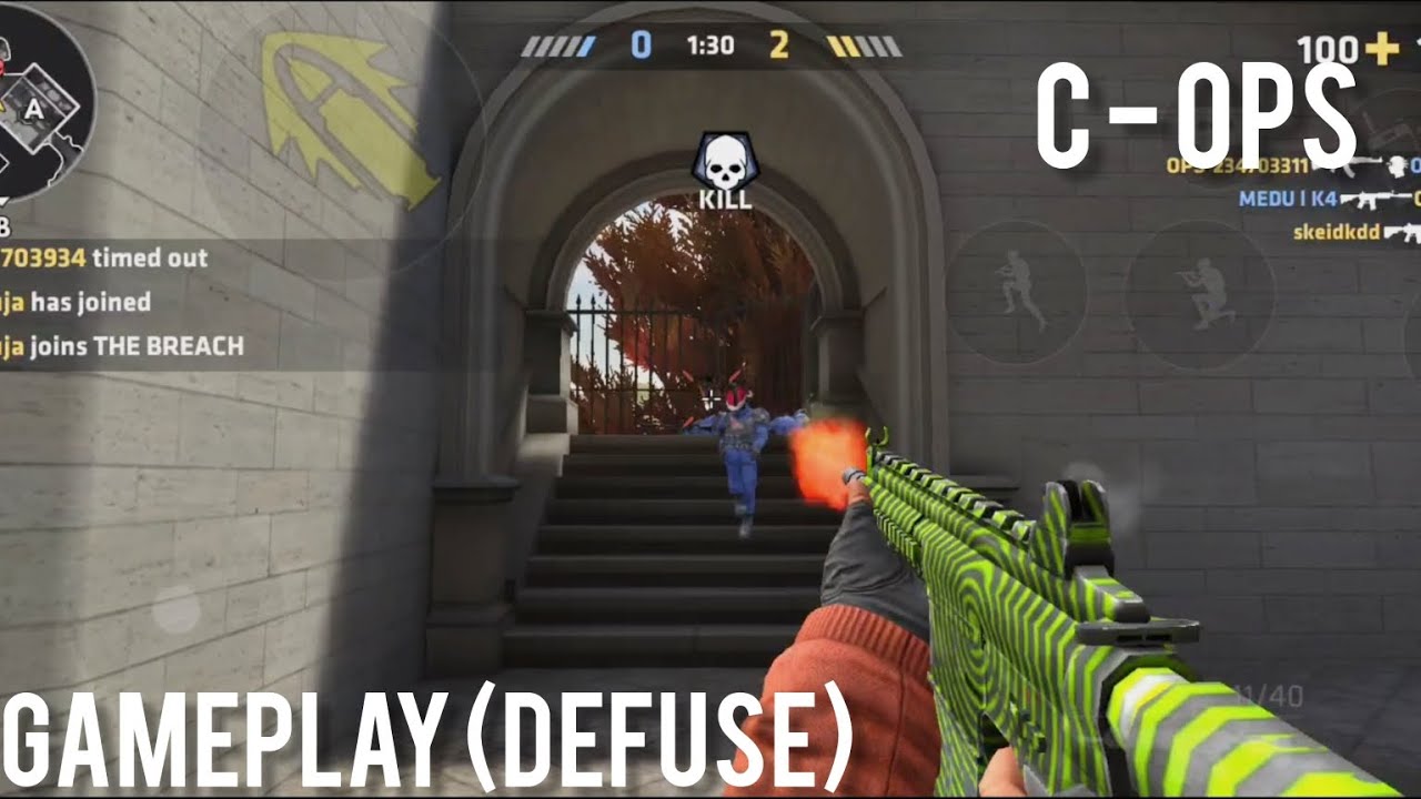 CRITICAL OPS | DEFUSE | (UNRANKED) |GAMEPLAY | 1 | NEWbie FPS - YouTube