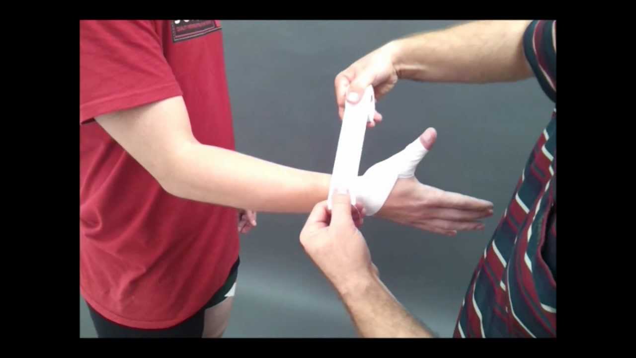 Tejpovanie palca - YouTube