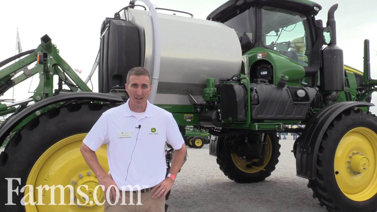 John Deere R4038 Sprayer With AutoTrac Vision And ExactApply Introduced ...